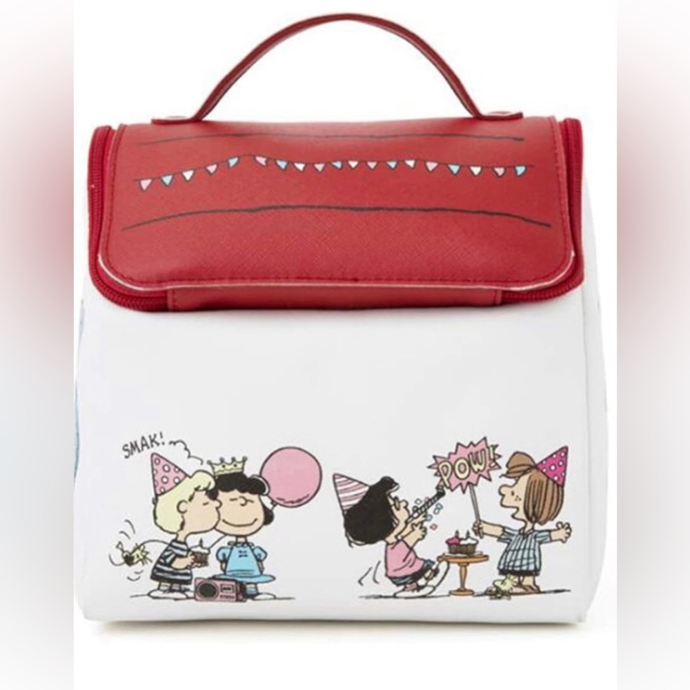 Snoopy Happy 70th Years House Portable Cosmetic Makeup - Gem